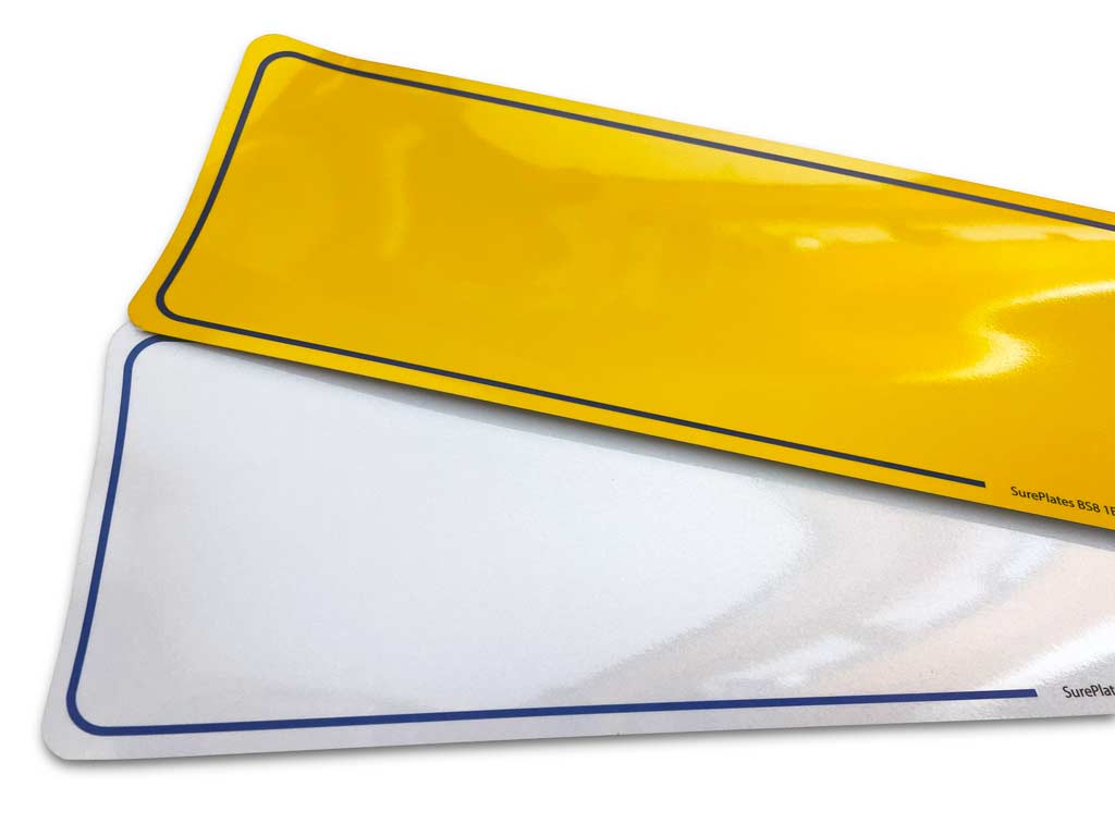 Why Are Number Plates Different Colours SurePlates Premium Number 